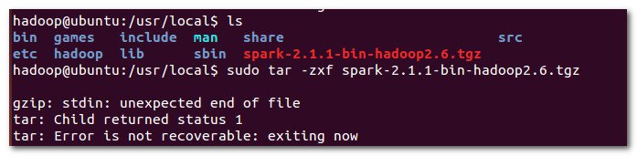 Unix 解压问题 Gzip Stdin Unexpected End Of File服务器 Csdn问答