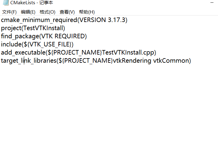 Cmake与vtk使用问题 Cmake提示找不到vtk Configcmake人工智能 Csdn问答