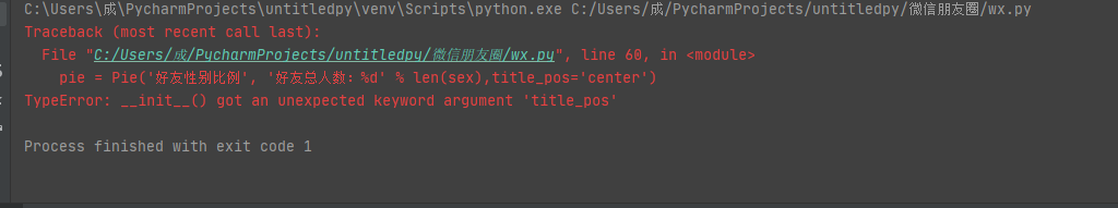 Init Got An Unexpected Keyword Argument Titlepospython Csdn问答